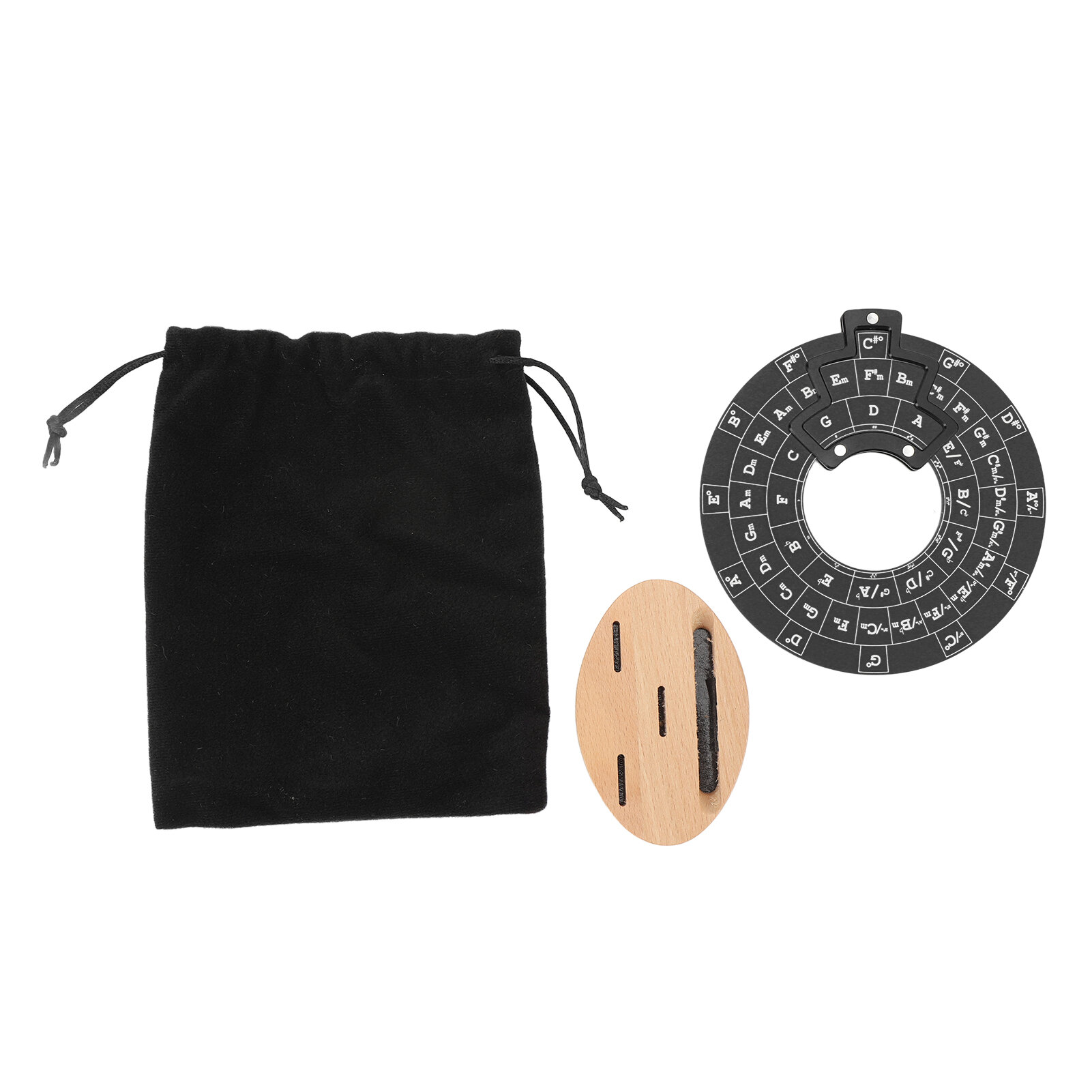Диск с теорией квинтового круга, аксессуары для музыкальных инструментов, инструмент для создания мелодий, металл для гитары, бас-гитары, фортепиано, обучающие инструменты, черный.