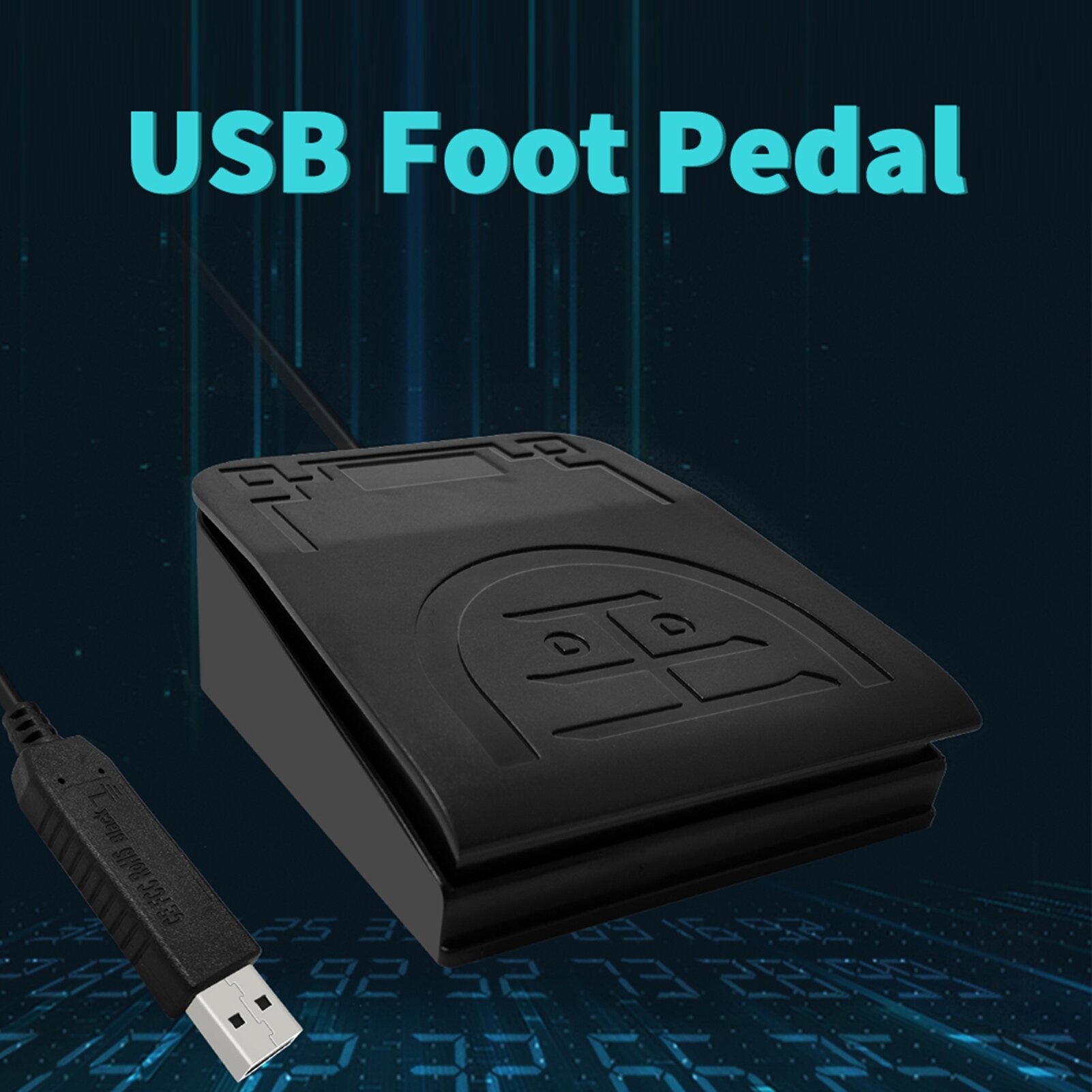 Многофункциональная настраиваемая ножная педаль USB-переключатель MIDI-контроллер педаль действия для получения изображения управления музыкальной игрой