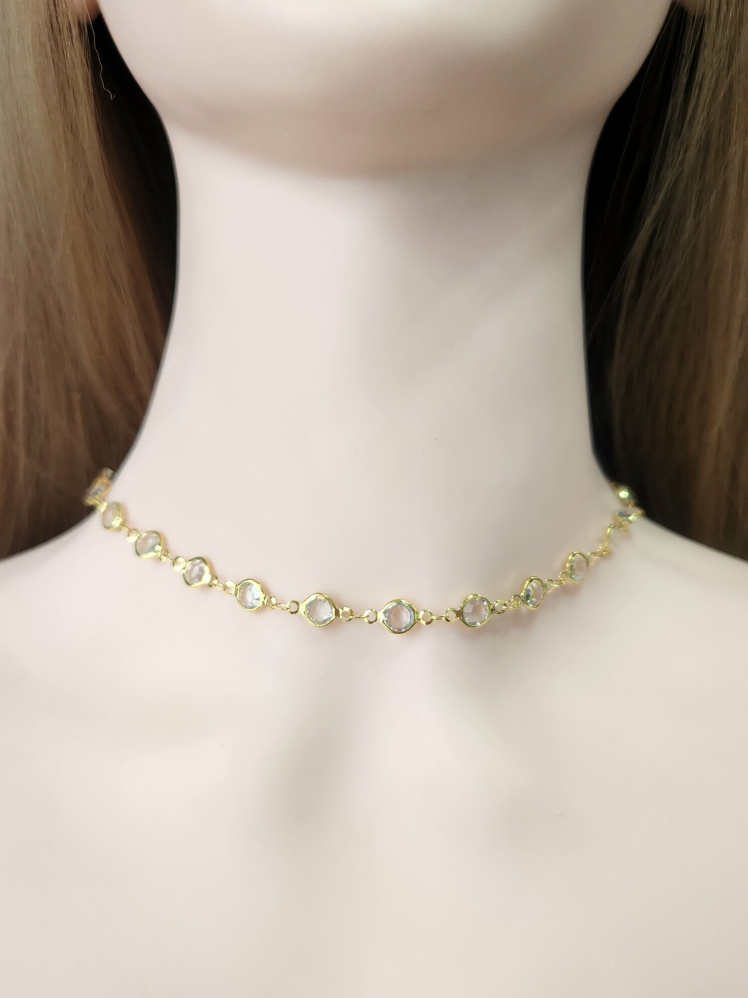 Чокер, стекло