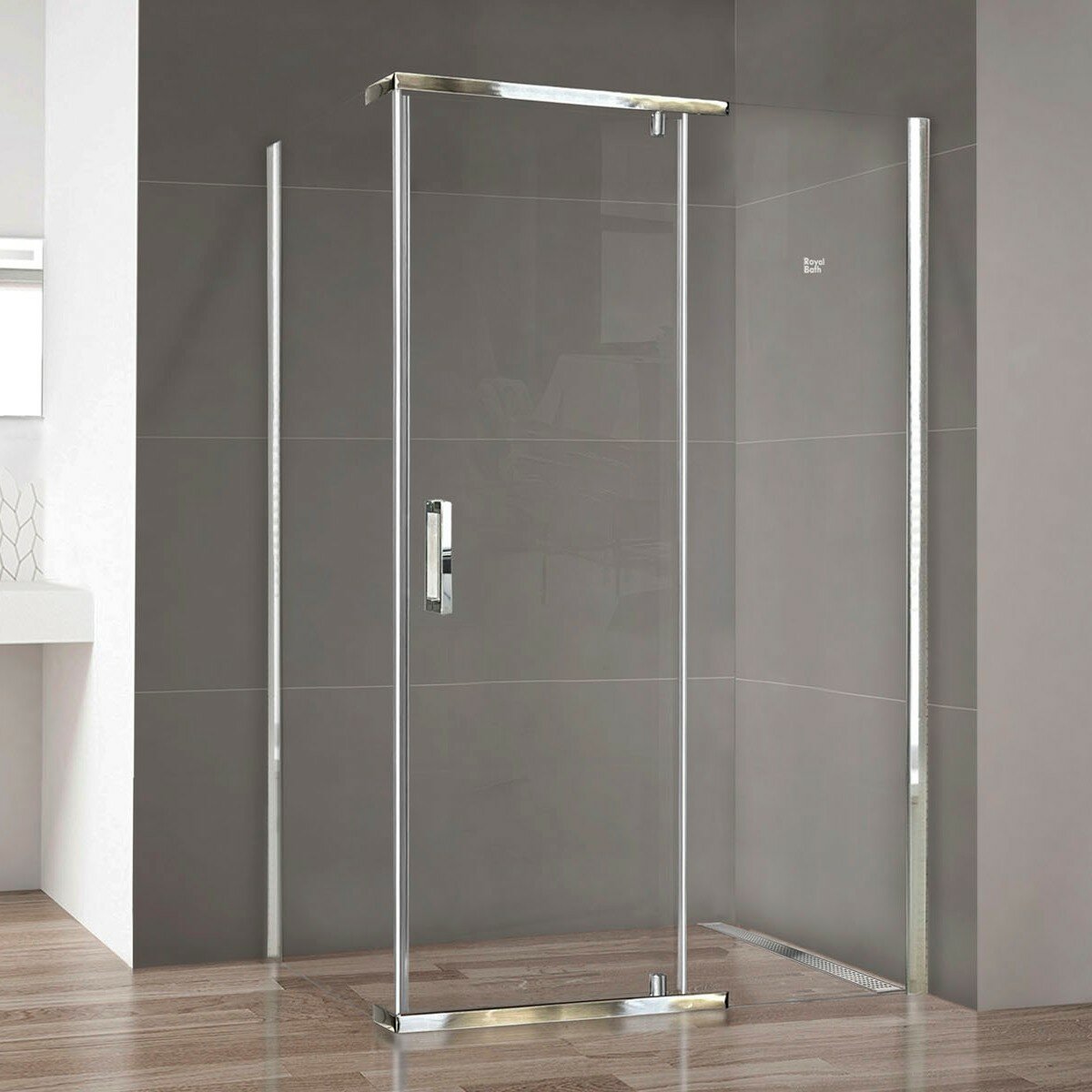 Душевой угол Royal Bath HPVD 100х70 RB7100HPVD-T-CH