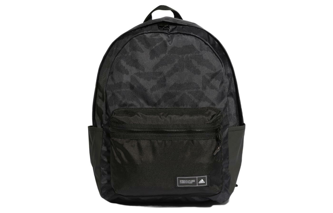 Рюкзак унисекс Adidas Regular из переработанного материала, черный, ONE SIZE