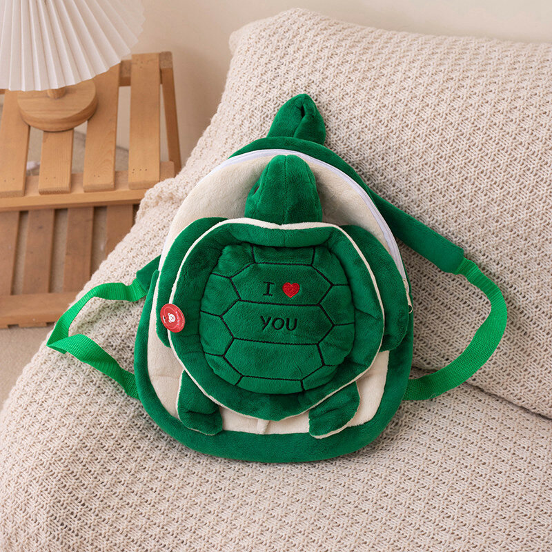 Рюкзак с ананасом и черепашкой whimsical pineapples turtle backpack с мягким плюшевым материалом для детей