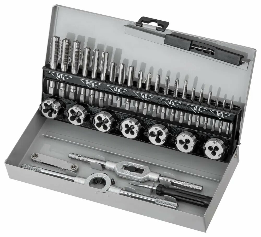 Набор метчиков и плашек Master 32 предмета (ST9302)