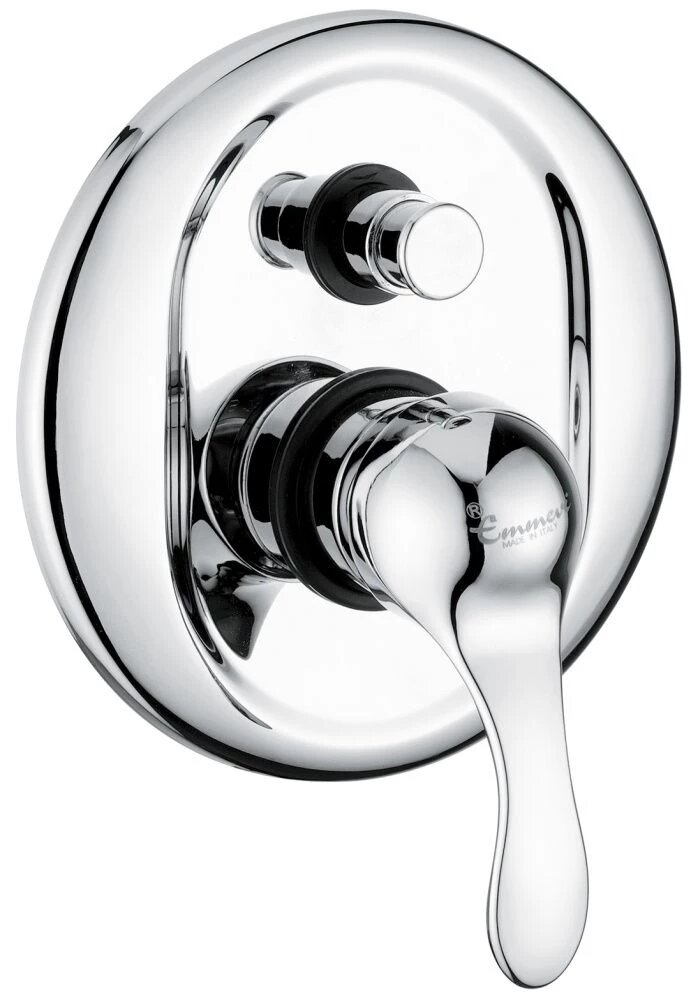 Внутристенный смеситель Melody на 2 выхода, цвет хром 11019CR