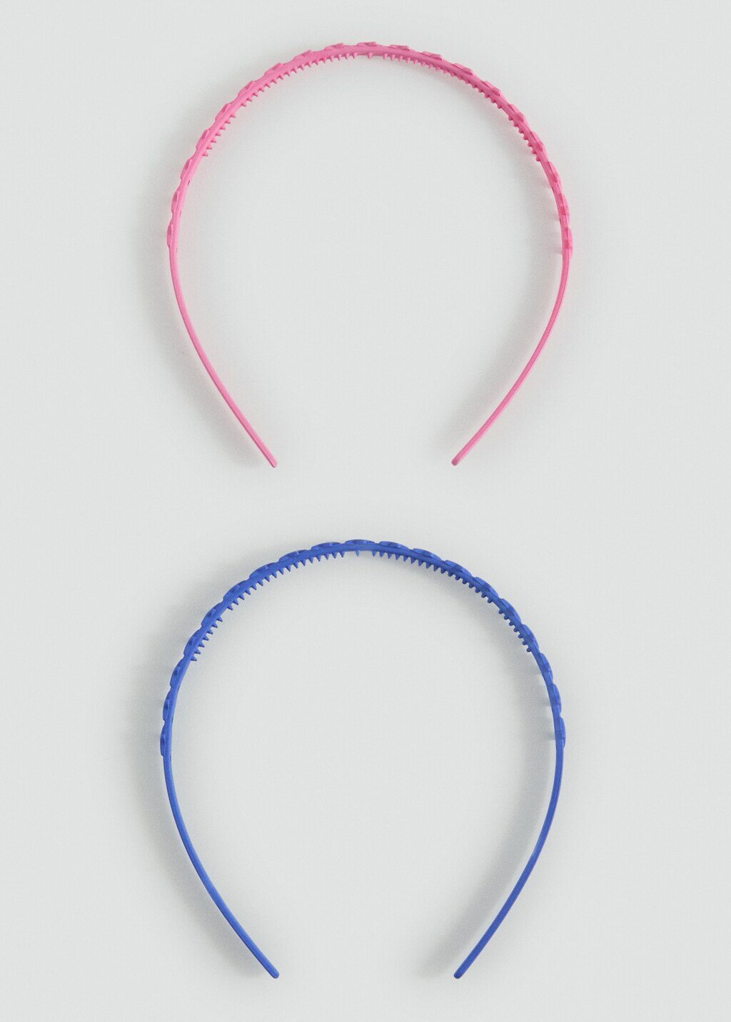 Ободки MANGO STARS, для девочек, 100% акрил, ярко-розовые, из 2 шт.