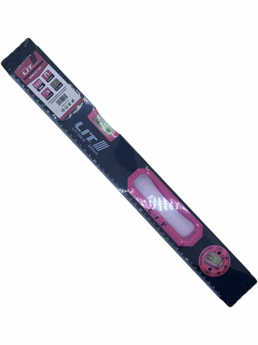 Уровень строительный Магнитный LIT 500мм