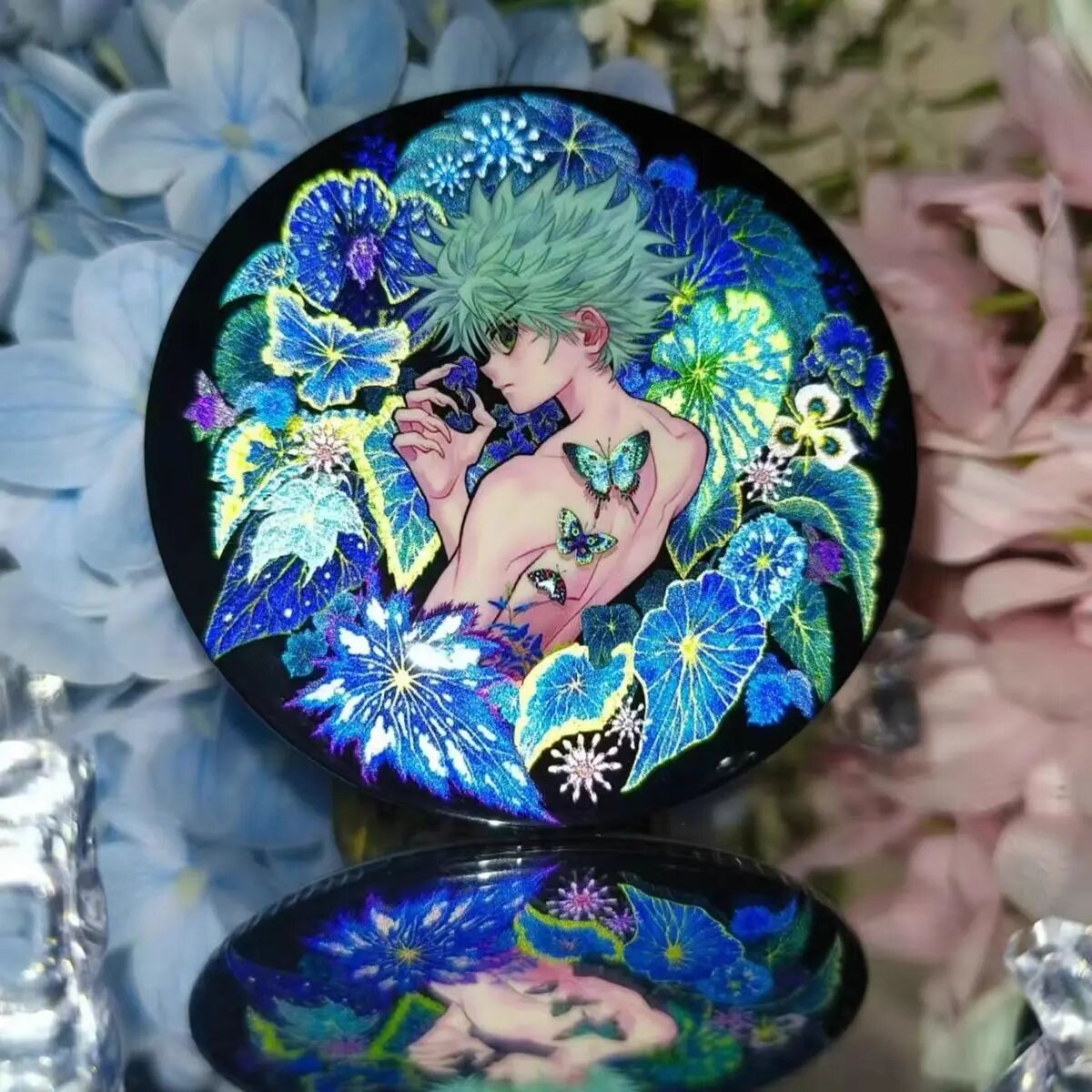 BADGE HUNTER×HUNTER Gon Freecss Killua Zoldyck пластик Killua Zoldyck