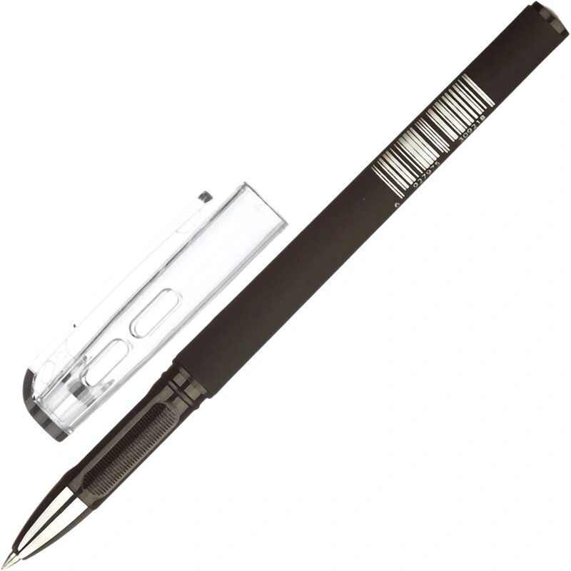 Ручка гелевая неавтомат. Attache Mystery черный,0,5мм