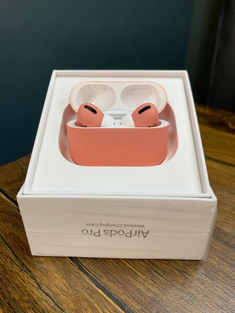 Наушники AirPods Pro 2 Color Type-C (2023) Коралловый матовый (Ral_3022)