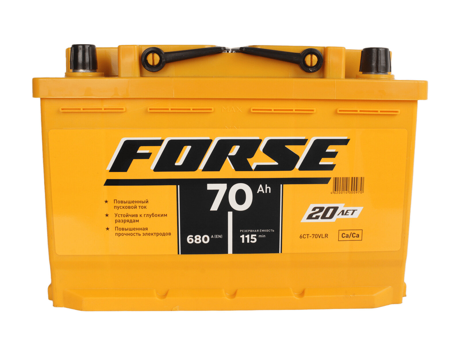 Аккумуляторная батарея FORSE 6СТ70 обратная 680 А