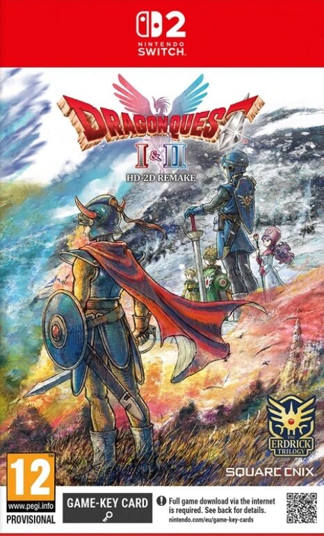 Dragon Quest I and II (1-2) HD-2D Remake для Nintendo Switch 2