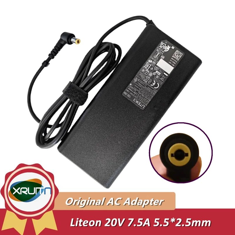 Блок питания для ноутбука Gigabyte G5 KF5 (2023) Liteon PA-1151-76 Without AC Cable