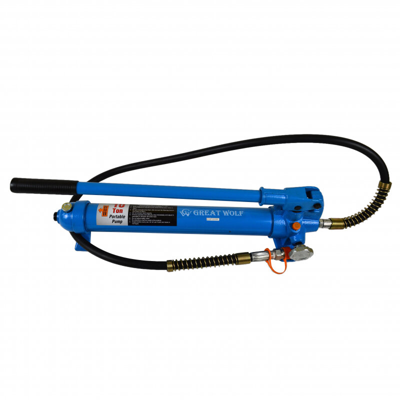 Насос Great Wolf GW-0410-1, ручной, гидравлический, для пресса