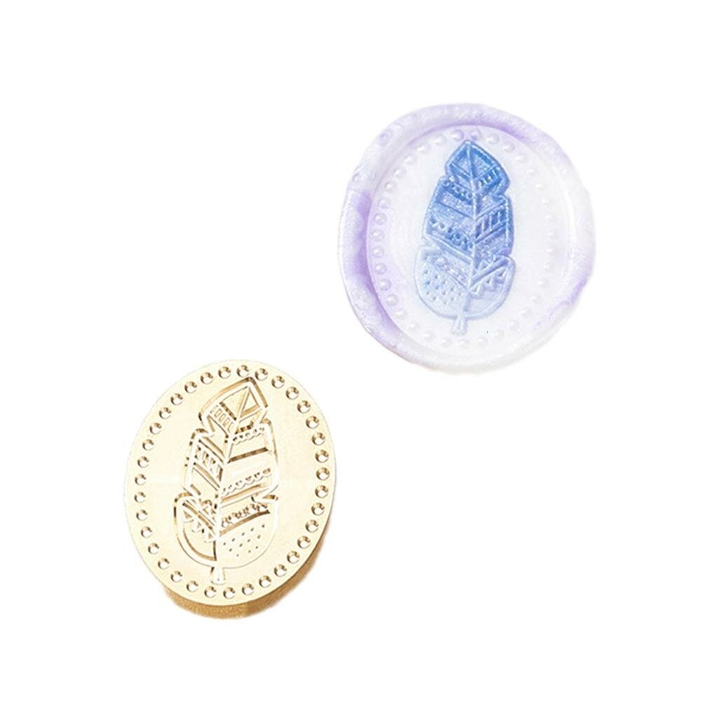 Штамп, Богемский национальный узор огнеупорная краска для уплотнения Латунной Головки Уплотнения-Шаблон 1