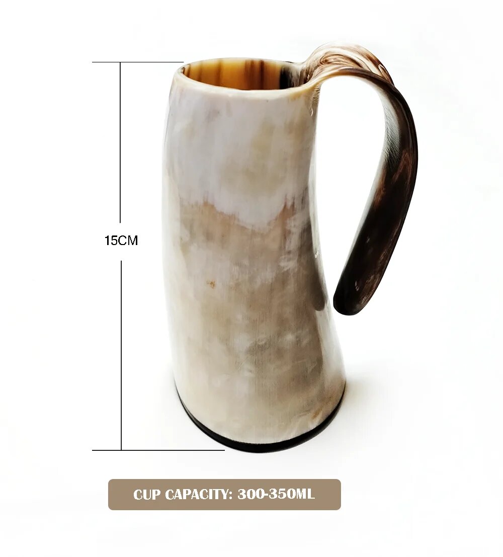 Рог для питья OX HORN 1 Тип: кружка Цвет: 300-350 млУникальный дизайн — фото 1
