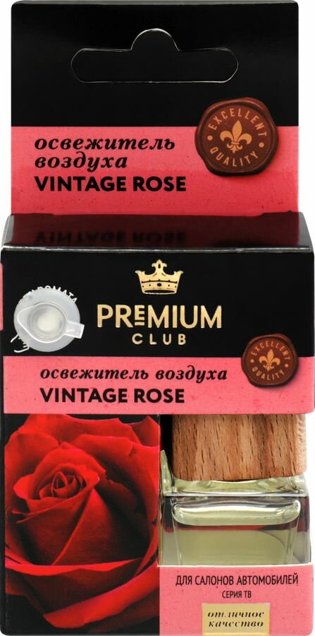 Освежитель воздуха PREMIUM CLUB Vintage Rose,6мл, серТВ, аналог аром. EX NIHILO-FLEUR NARCOTIQU (Россия)