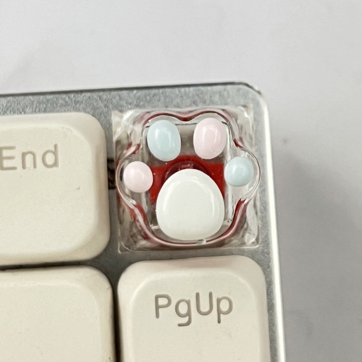 Трансграничная ручная капля клей милый цвет кошачий кошачий колпачок персонализированная смола крестообразный