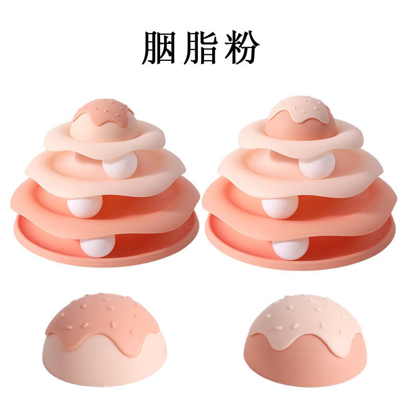 Игрушка для кошек, новая дорожка для мороженого, развлекательная тарелка, подтекст для кошек, саморазвлечение,