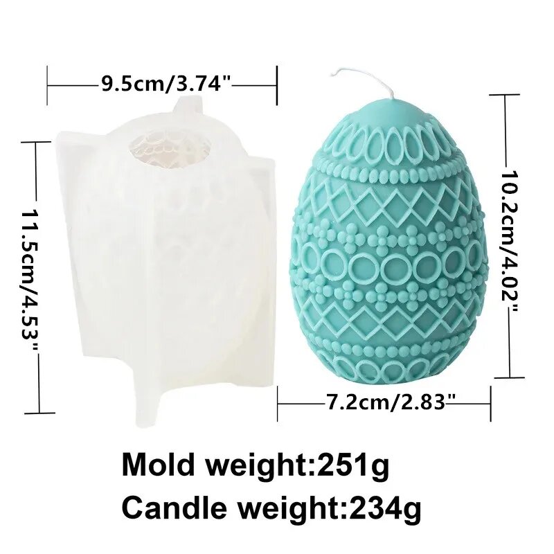 Силиконовые формы для свечей 10см: цветы, яйца, бабочки flower egg mold10