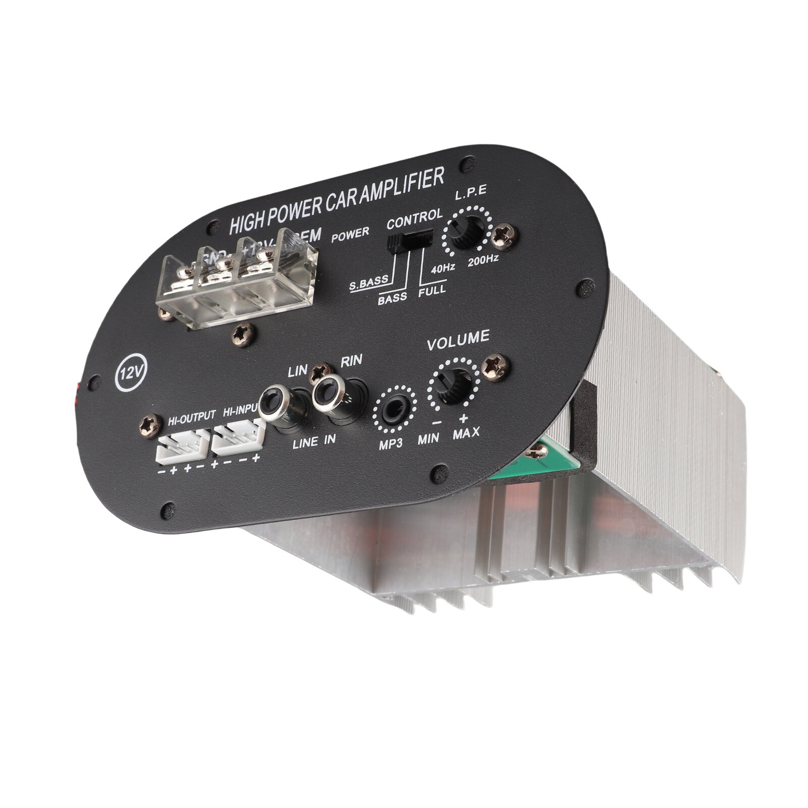 Car Audio Amplifier Board 120W 12V Pure Full Tone Bass Subwoofer Core Auto Stereo Speaker Amp