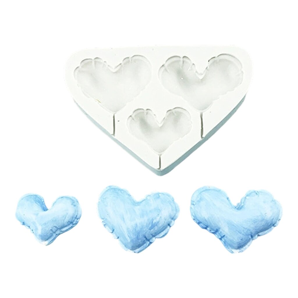 Набор Силиконовых Принадлежностей Для Выпечки В Форме Звезды Heart Cloud, Легко Очищаемых Формочек