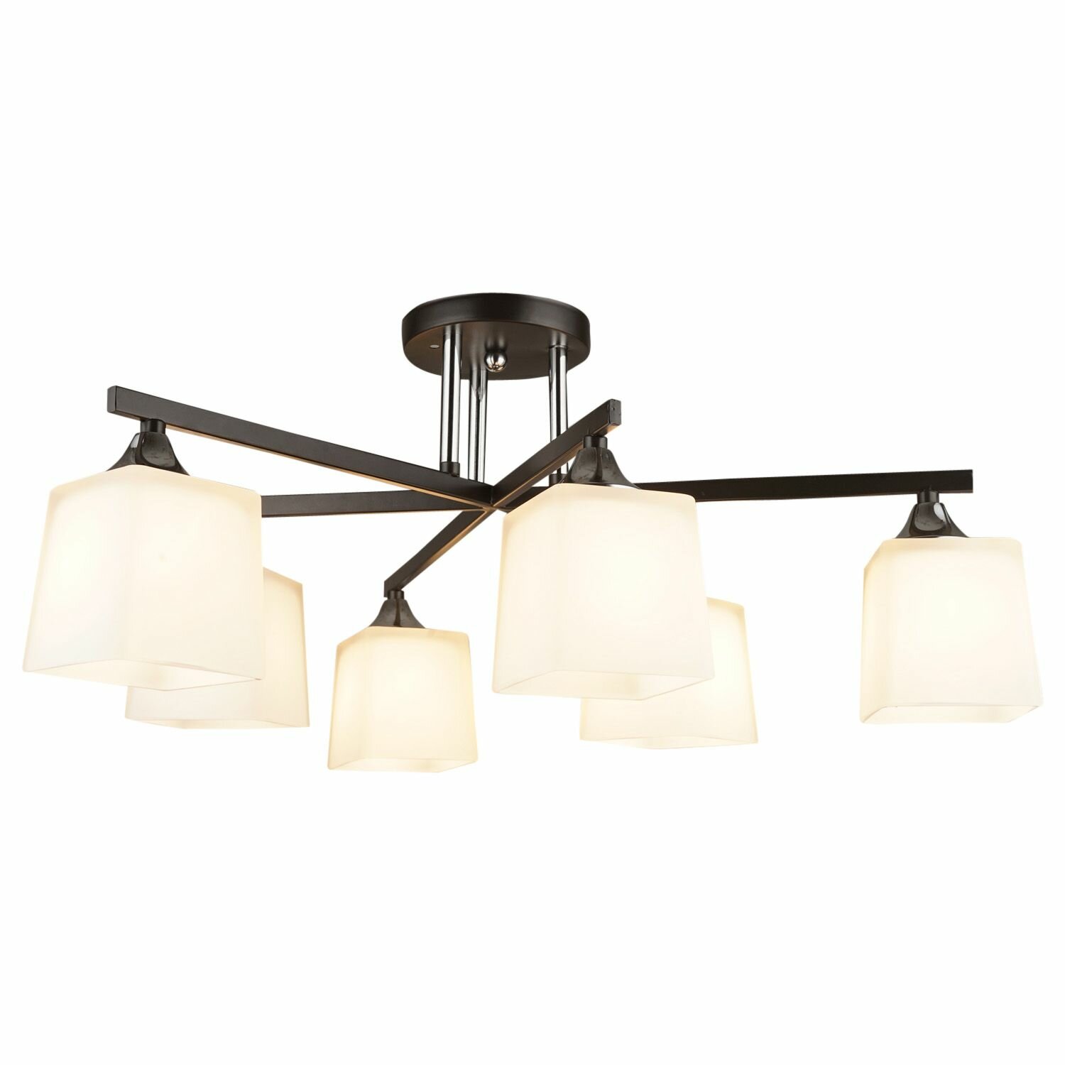 Люстра потолочная, CC11502A/6, Цвет - черный, Е27