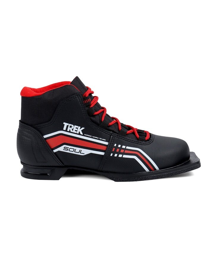 Ботинки лыжные Soul2 NN75 черный (лого красный) р.38 10964278