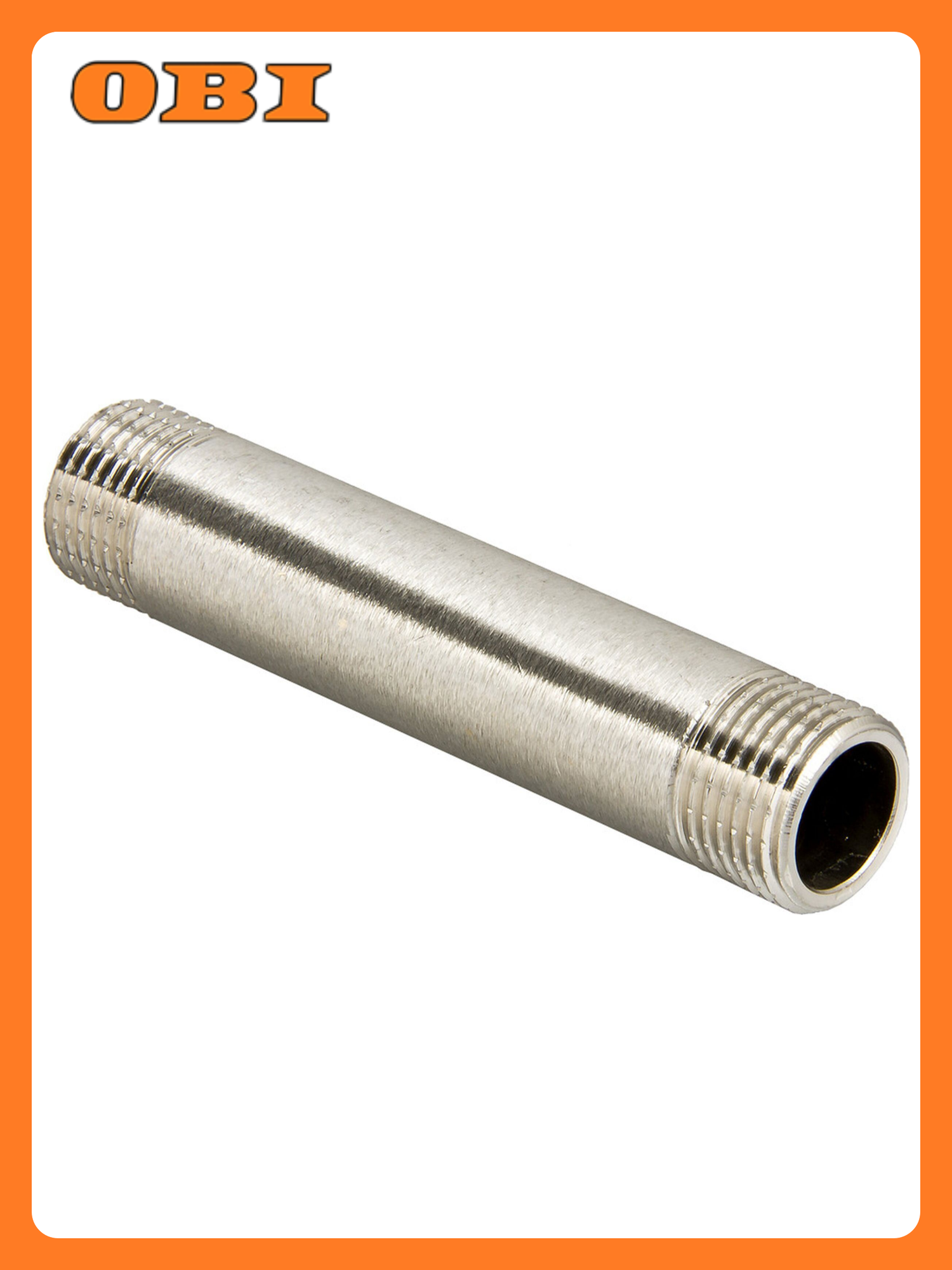 Бочонок латунь никелированная VALTEC 1/2" х 80 мм