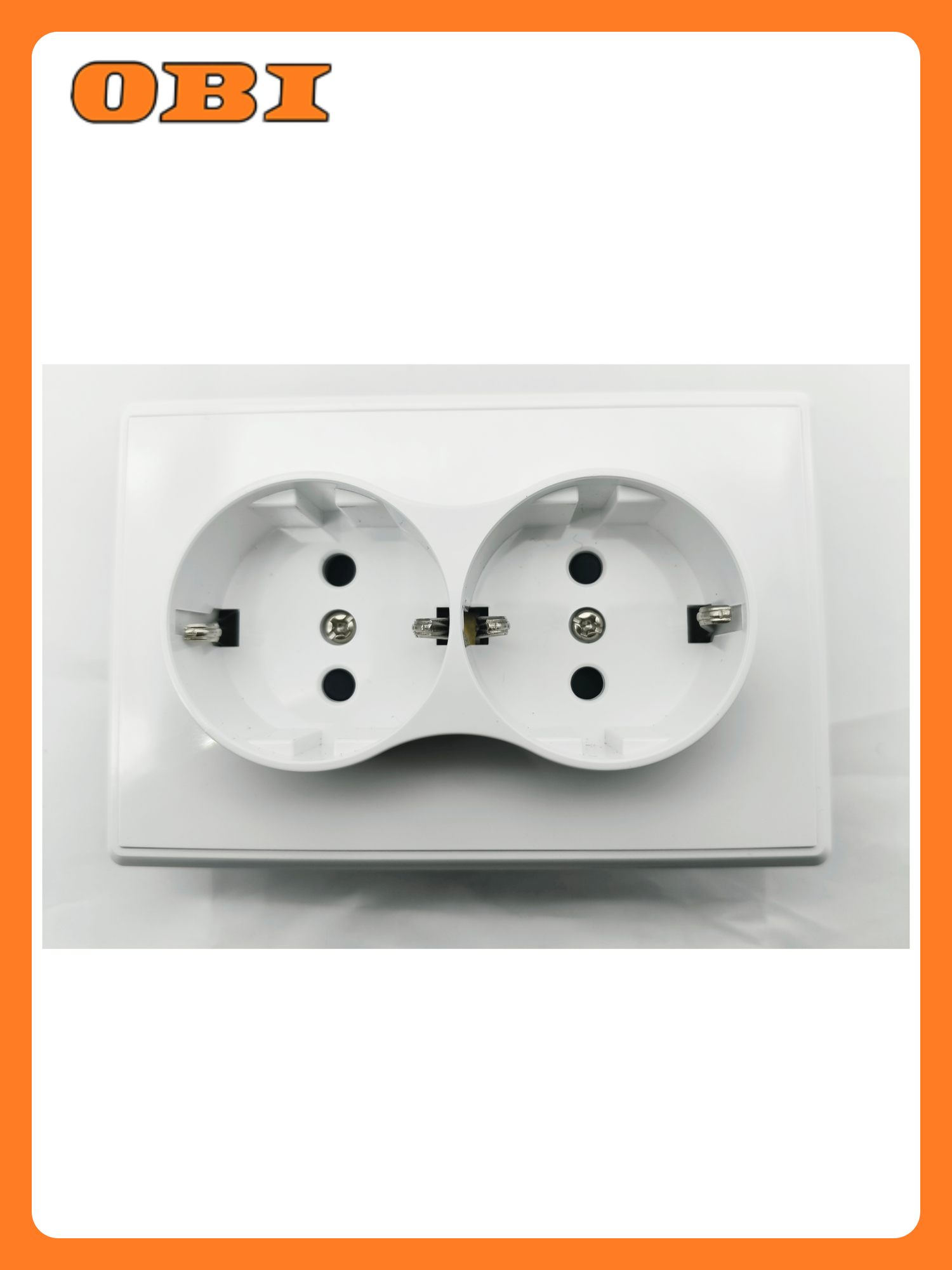 Розетка электрическая 2 поста ALTECH ENCORE 2SW белая