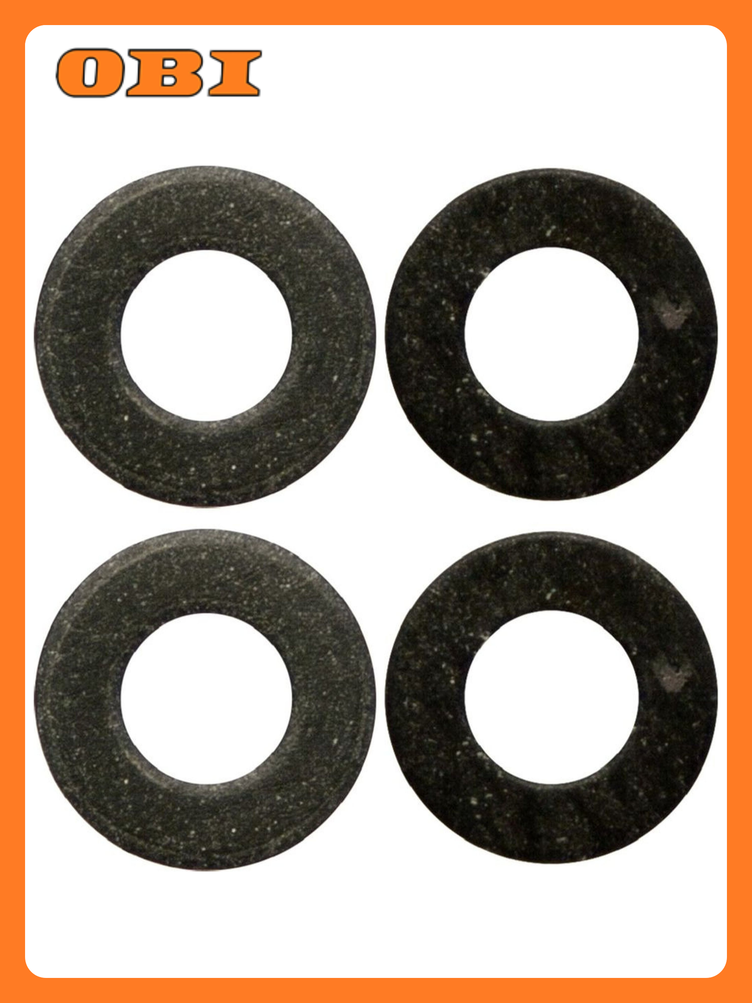 Набор уплотнительных прокладок MasterProf паронит-резина d14 мм 4 шт