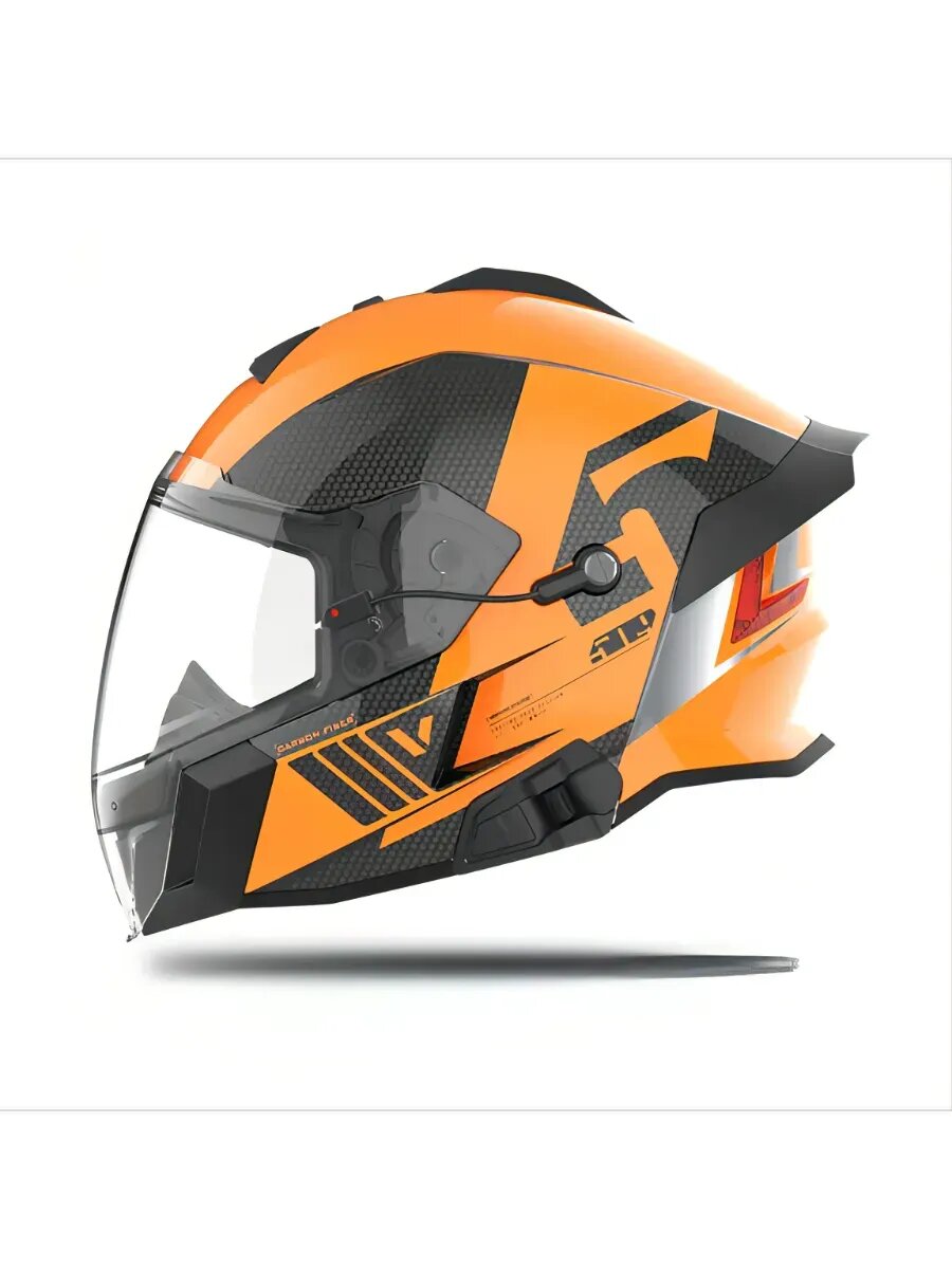 Шлем снегоходный 509 Delta V Carbon Commander Orange