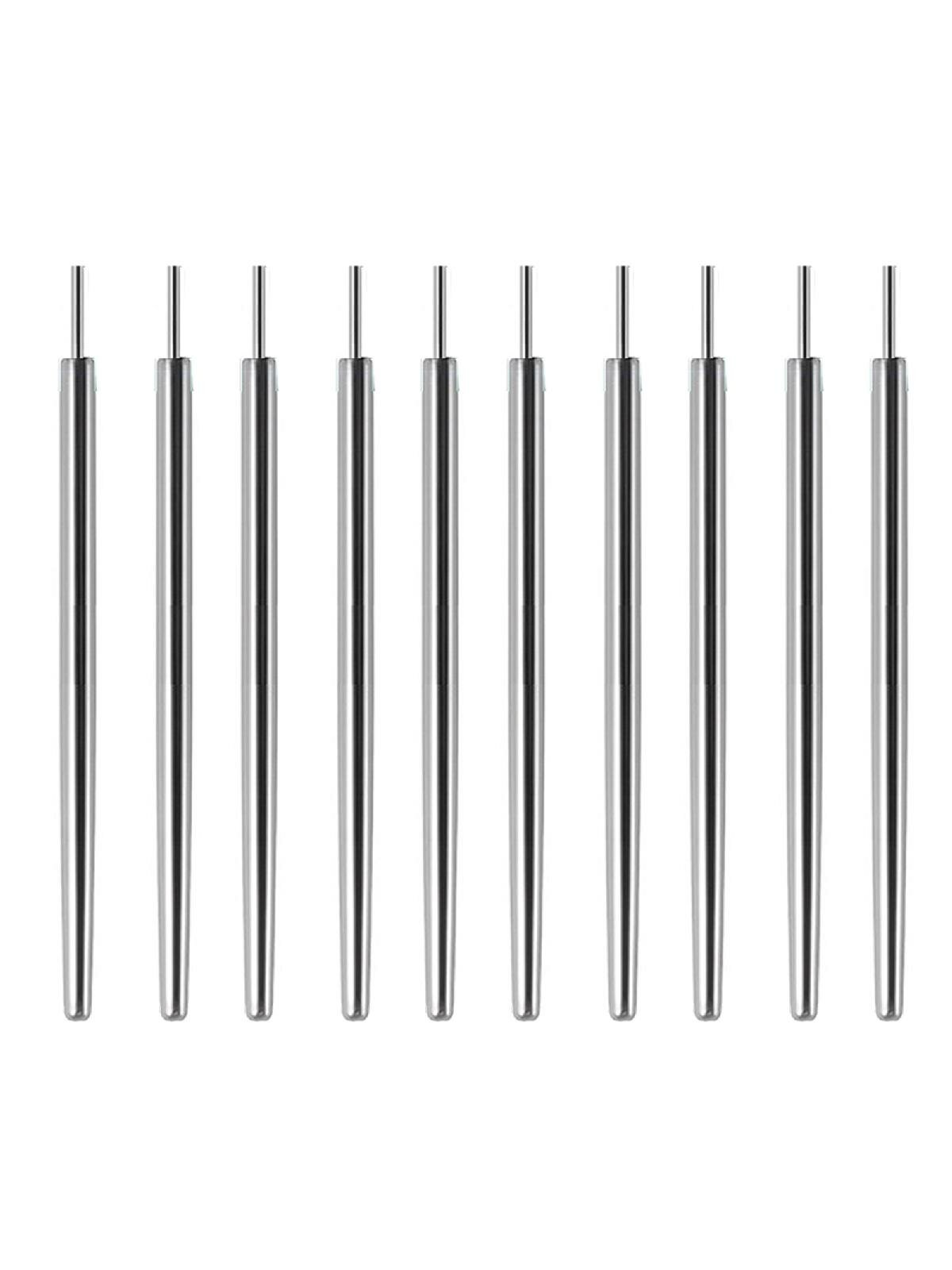 Игла для пирсинга, текстура из нержавеющей стали для ушей, носа, бровей, губ