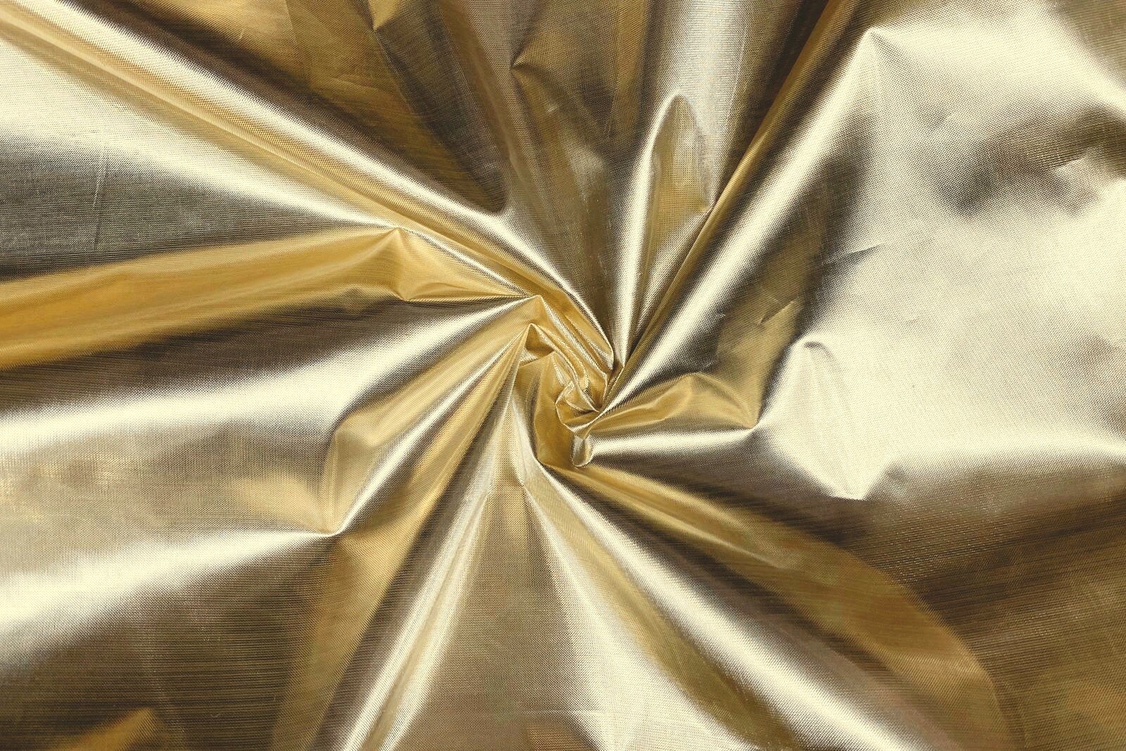 Ткань Парча гладкая золотая, ш148см, 0,5 м