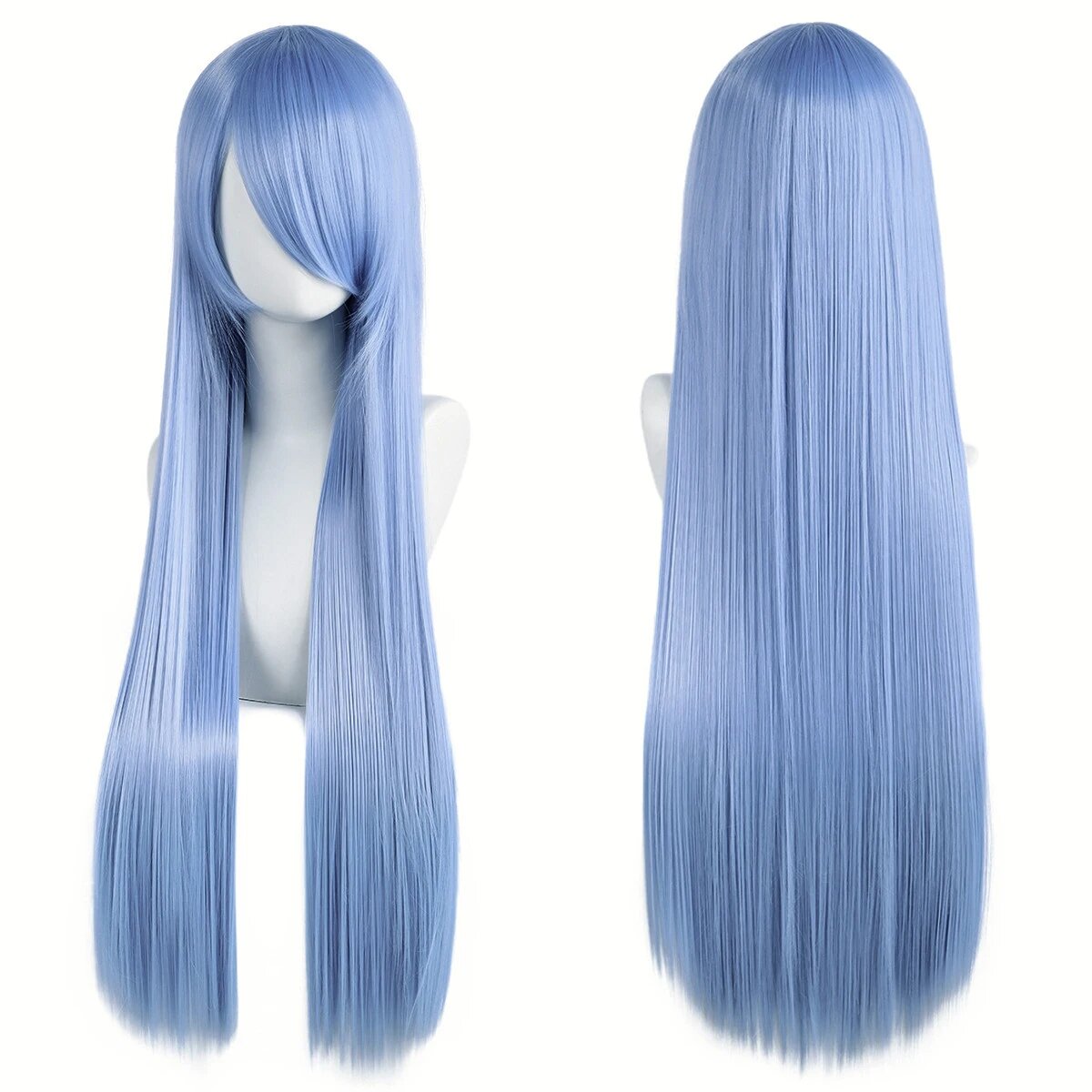 Синтетический парик Elf Blue, 80 см, прямой