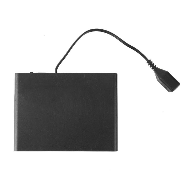 Коробка для хранения батареек AA с USB, 6