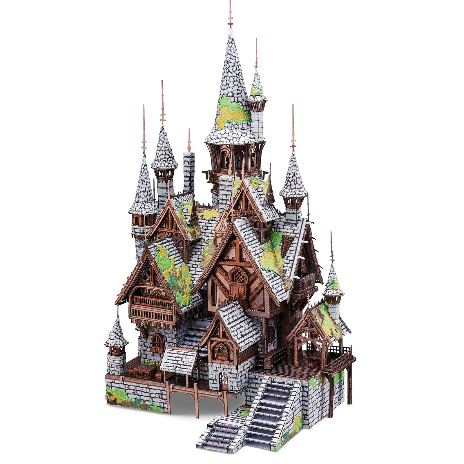 Металлические пазлы Piececool "Замок эльфов"