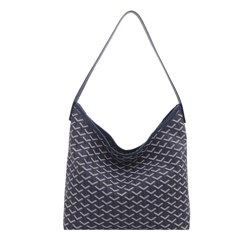 Винтажная печатная сумка-тоут, модная сумка большой вместимости для поездок, повседневная дорожная сумка, простая и универсальная сумка