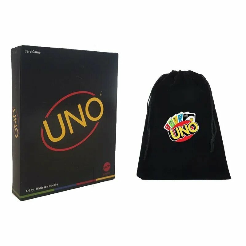 UNO Solitaire Minimalist Card Gam 112 Настольная игра Игральные карты
