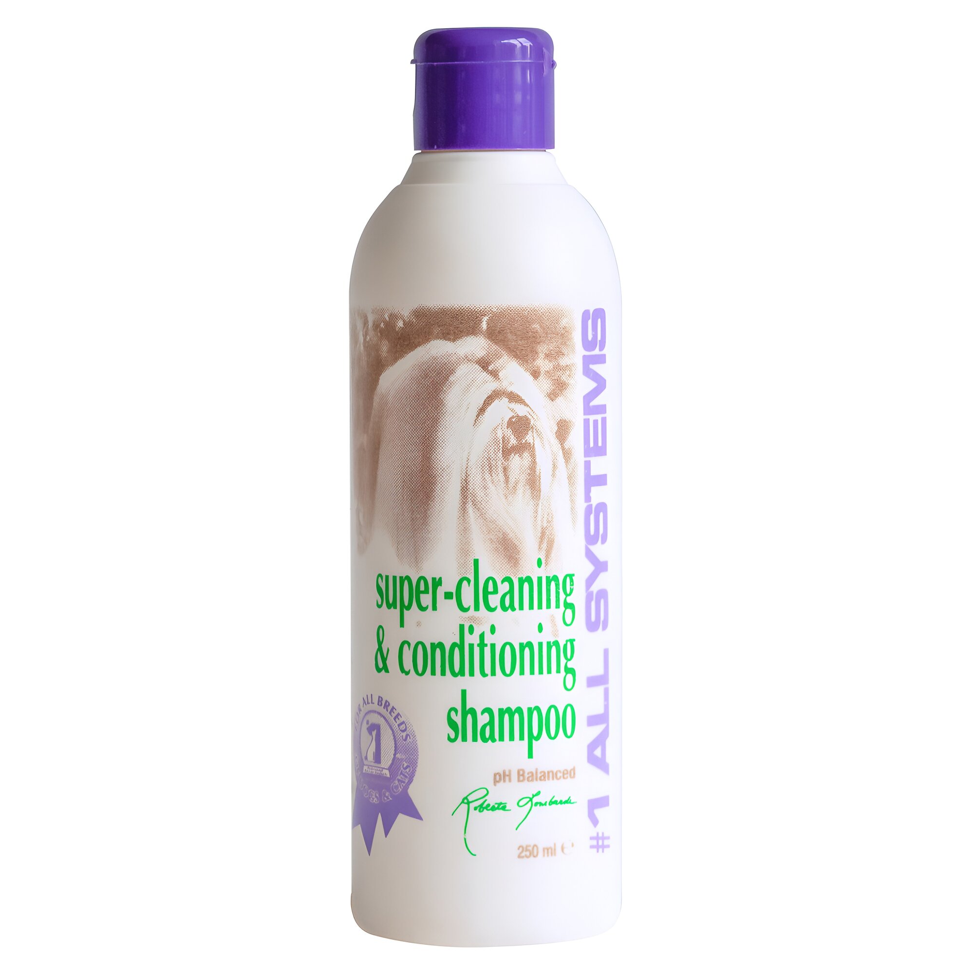 Суперочищающий шампунь для кошек и собак 1 All Systems Super Cleaning & Conditioning Shampoo, 250 мл