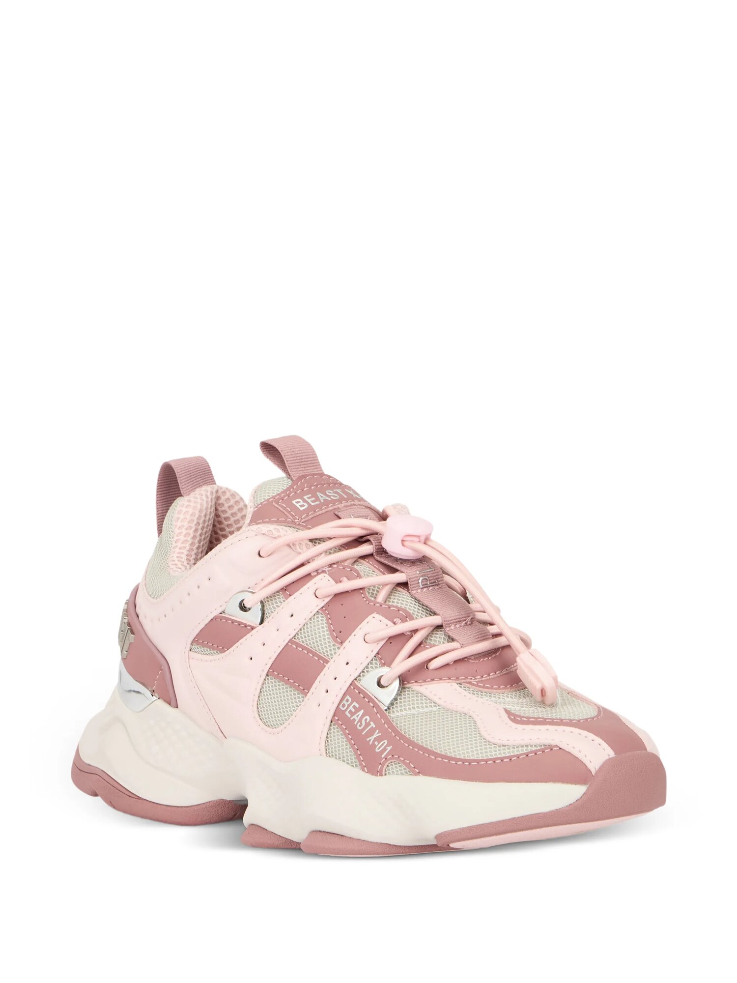 Кроссовки PLEIN SPORT Runner Beast X-01 panelled sneakers, размер 36 — фото 1