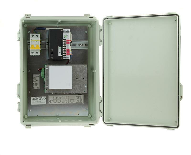 Коммутатор уличный PoE SW-60812/W на 11 портов OSNOVO 13549