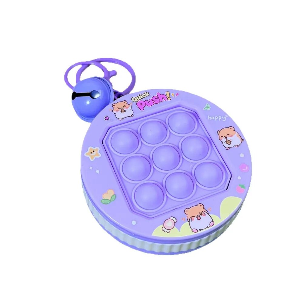 Интерактивная игрушка для снятия стресса, игрушка-муравьед, фиолетовая
