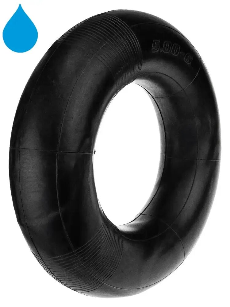 Камера для снегоуборщика, газонокосилки 13X5.00-6 (Прямой ниппель)