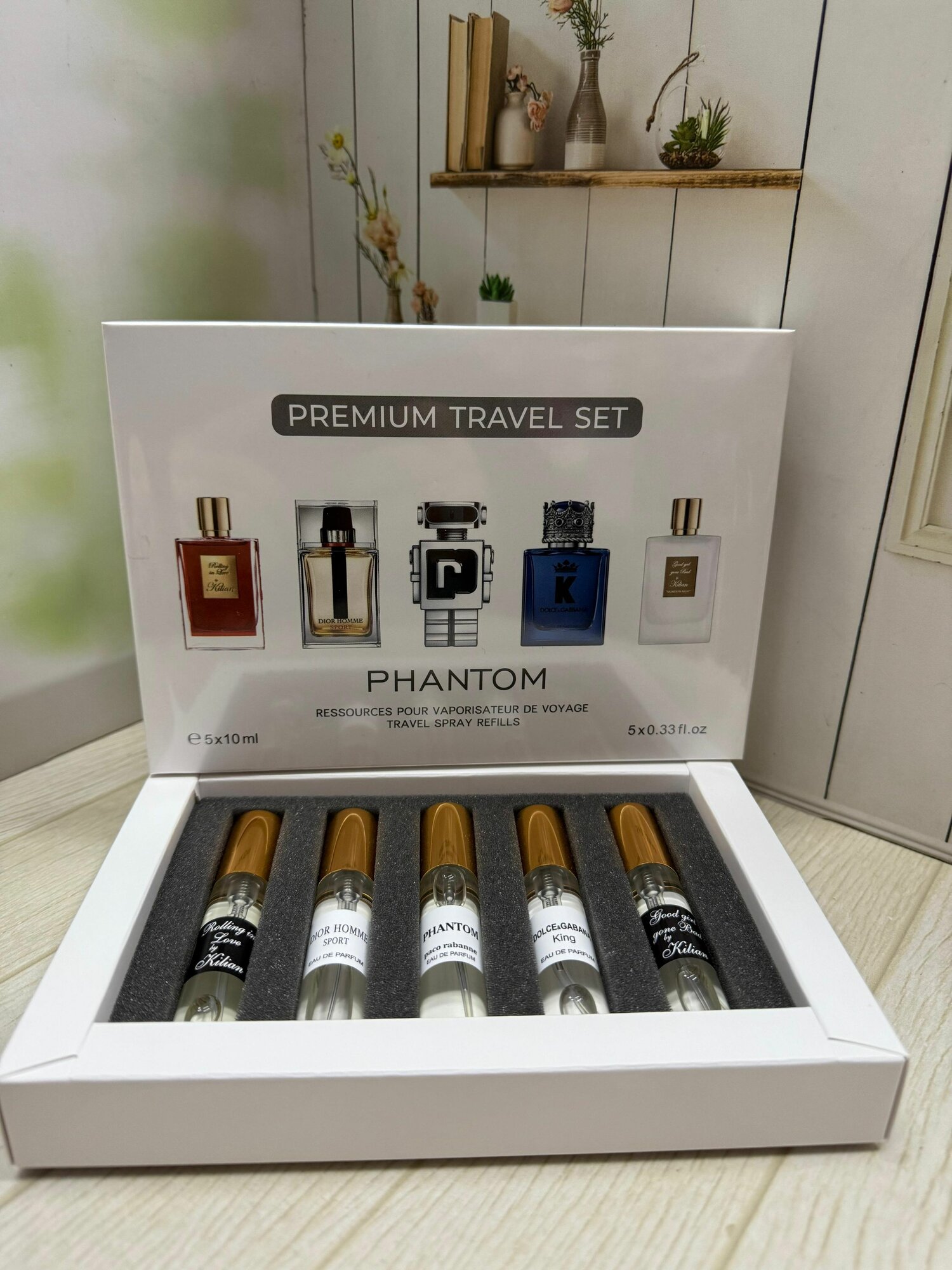 Подарочный набор духов PREMIUM TRAVEL SET PHANTOM 5*10ml 5*10мл