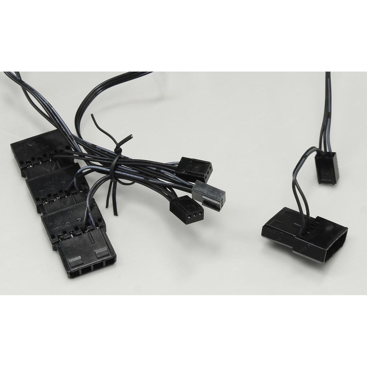 Miditower XASTRA A311 4FRGB A311-4FR12F Black ATX без БП, с окном