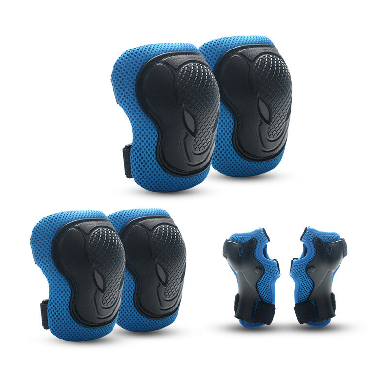 Детская защитная экипировка для роликовых коньков, комплект велосипедного шлема, беговел, велосипед, скейтборд, экипировка для катания, спортивные наколенники для внешней торговли.