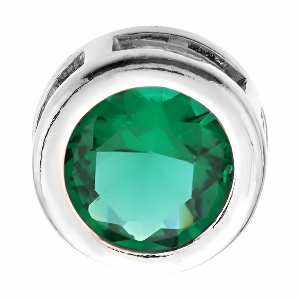 Подвеска, серебро, 925 проба, родирование, фианит