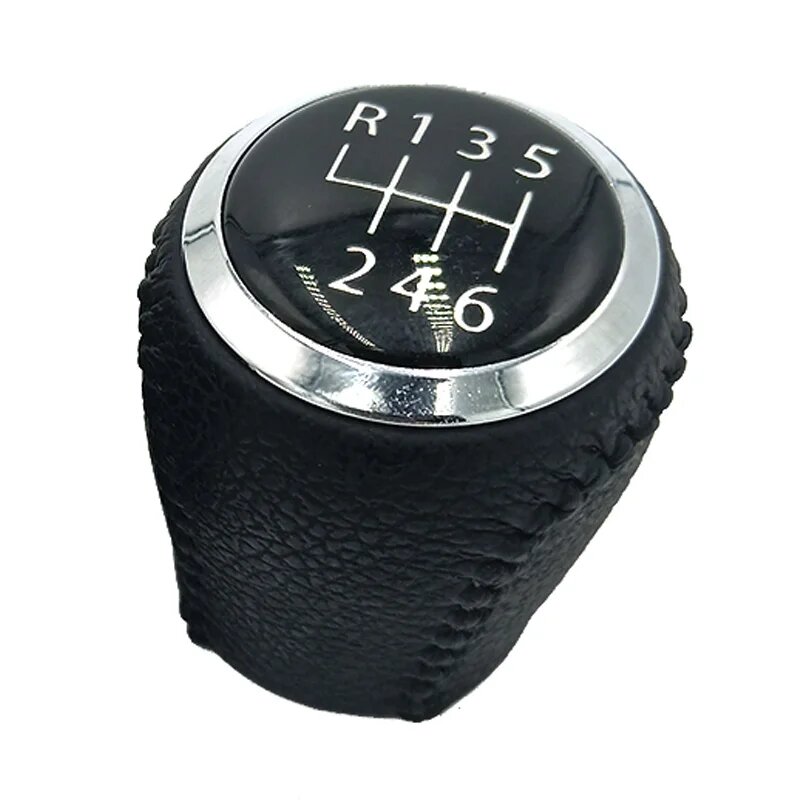 Кожаная ручка переключения передач 6 speed