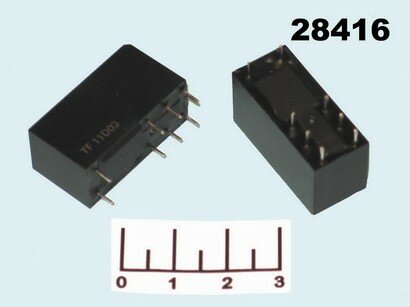 Реле =12V 8A/250V TRIL-12VDC-SD-2CM