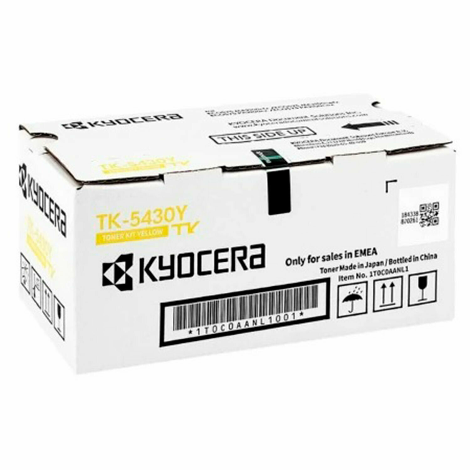 Тонер-картридж Kyocera TK-5430Y, ECOSYS PA2100cx, MA2100cfx и другие, желтый, оригинальный, ресурс 1250 страниц 1T0C0AANL1